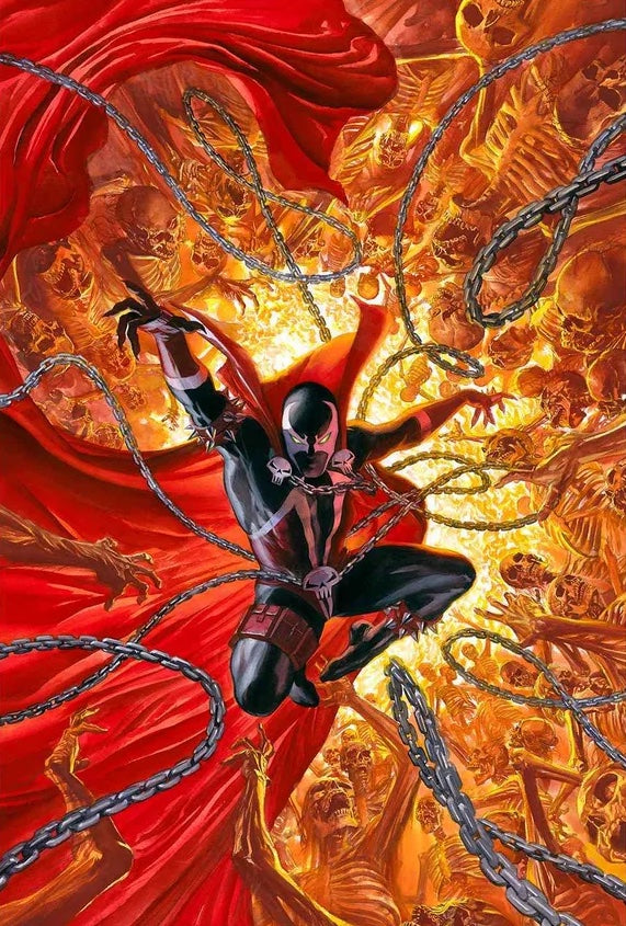 Spawn Limited Print Alex Ross Art