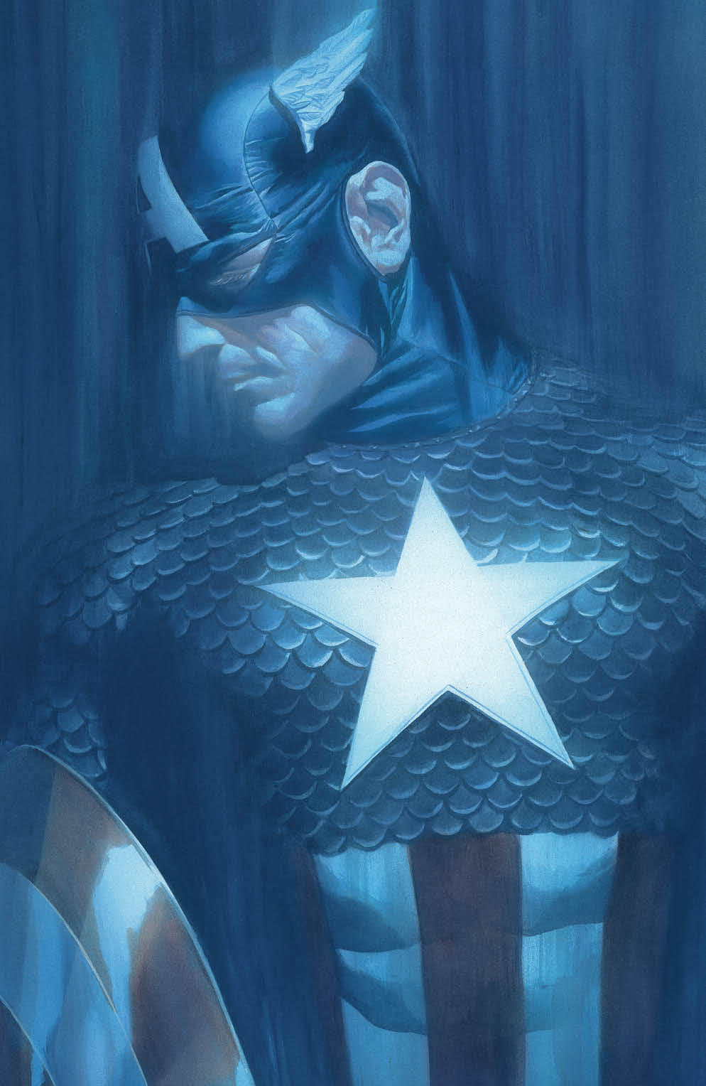 Marvel Shadows: Captain America Exclusive – Alex Ross Art
