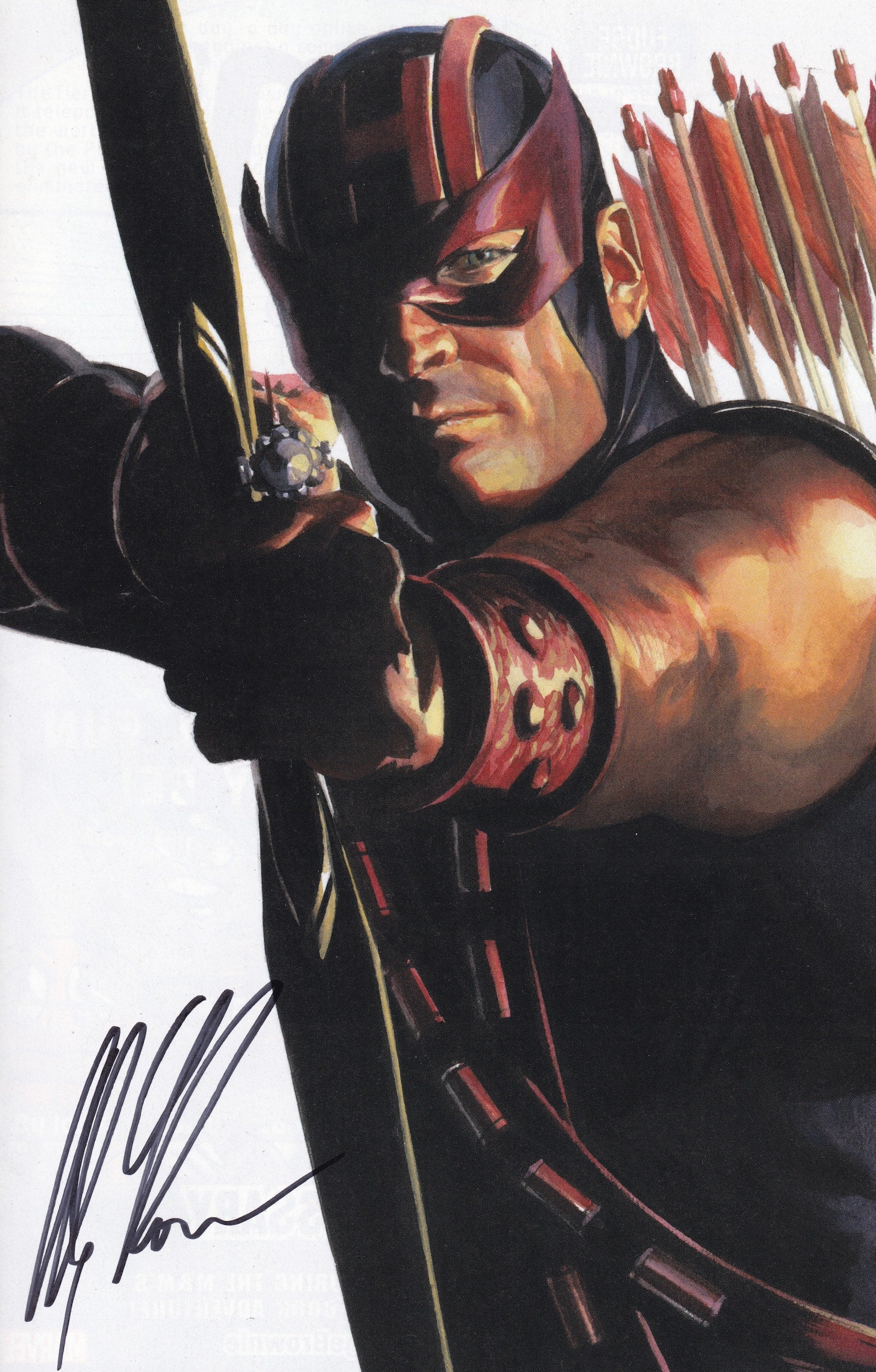 Avengers #42 Timeless Hawkeye – Alex Ross Art