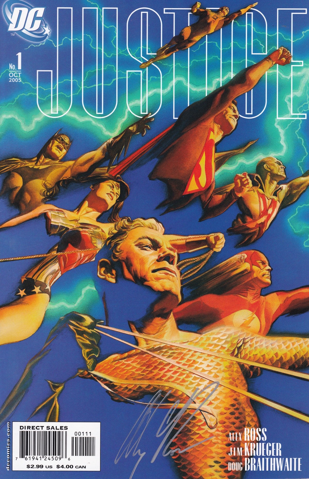 Justice # 1 Set of 2 – Alex Ross Art