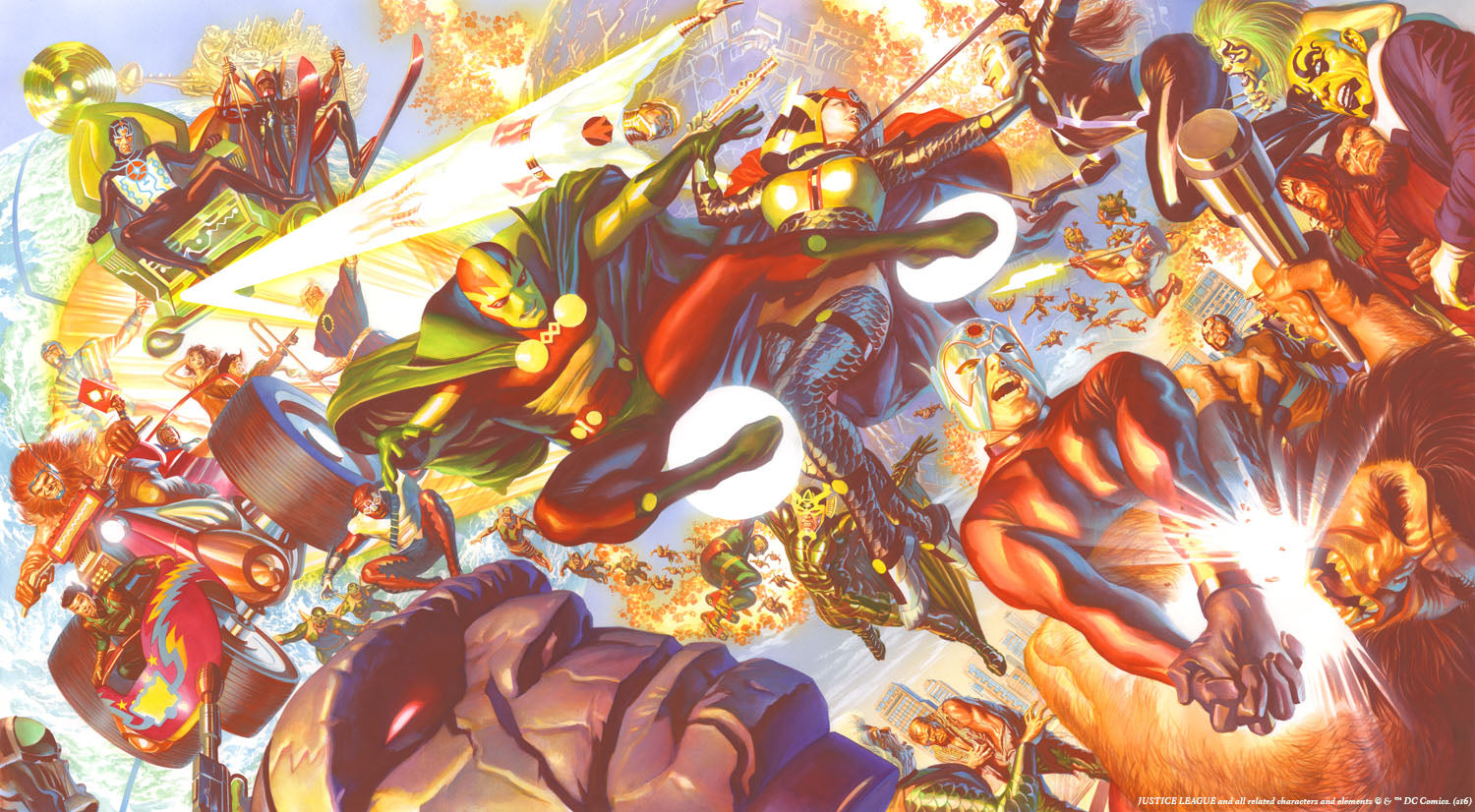 New Gods – Alex Ross Art