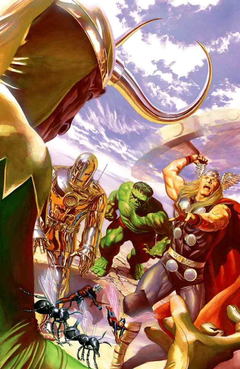 Avengers #1 Giclée on Canvas – Alex Ross Art
