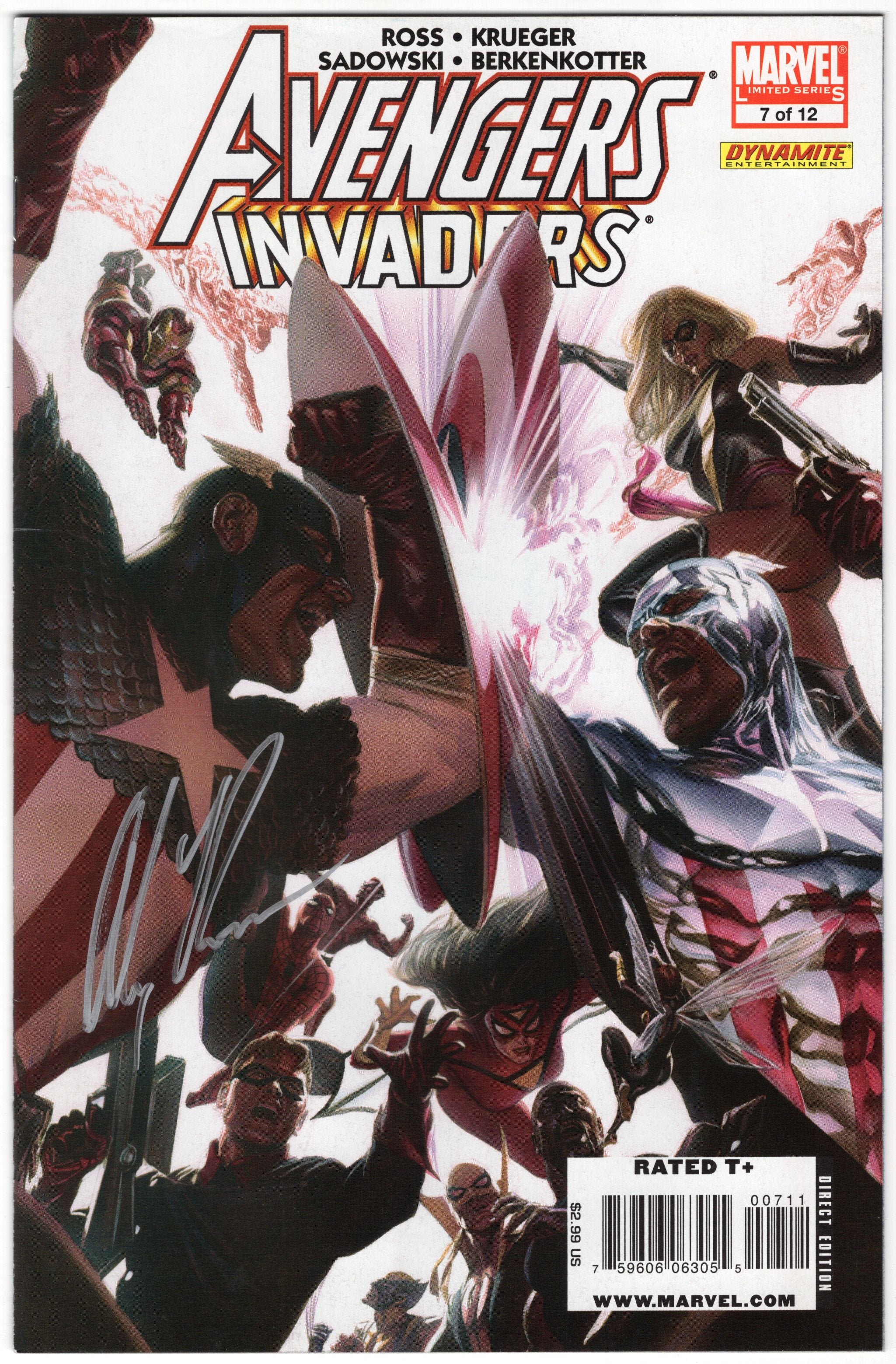 Avengers Invaders #7 – Alex Ross Art
