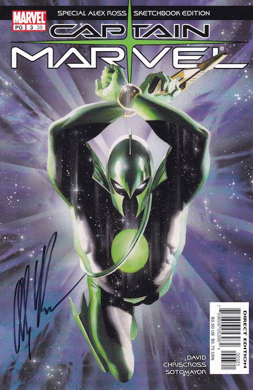 Captain Marvel #3 – Alex Ross Art