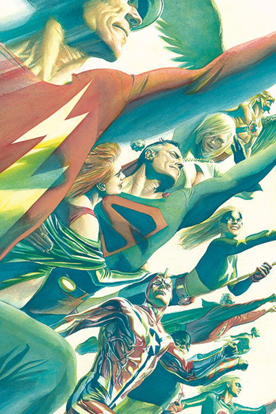 DC JSA Oversized Poster – Alex Ross Art