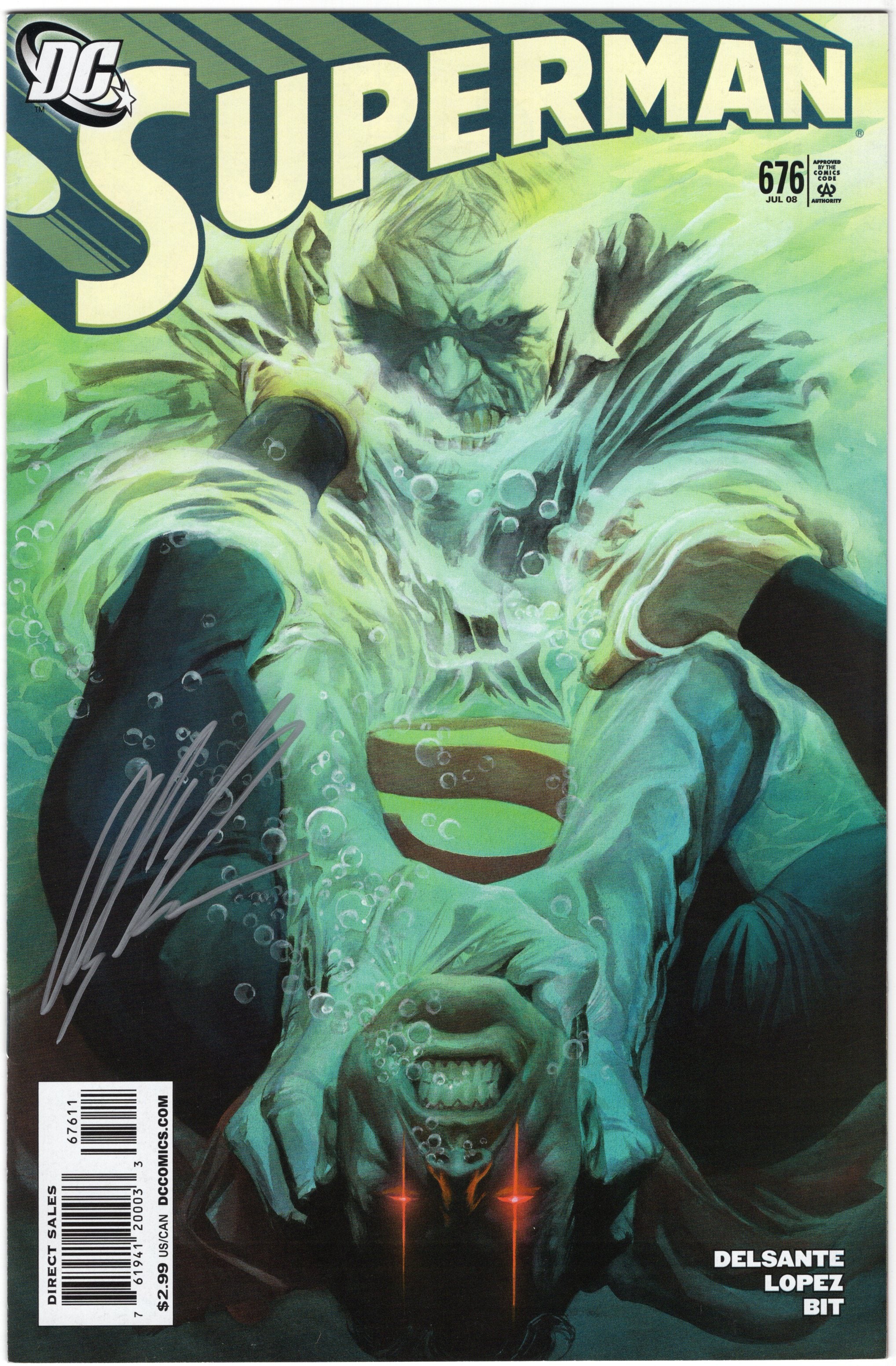 Superman #676 – Alex Ross Art